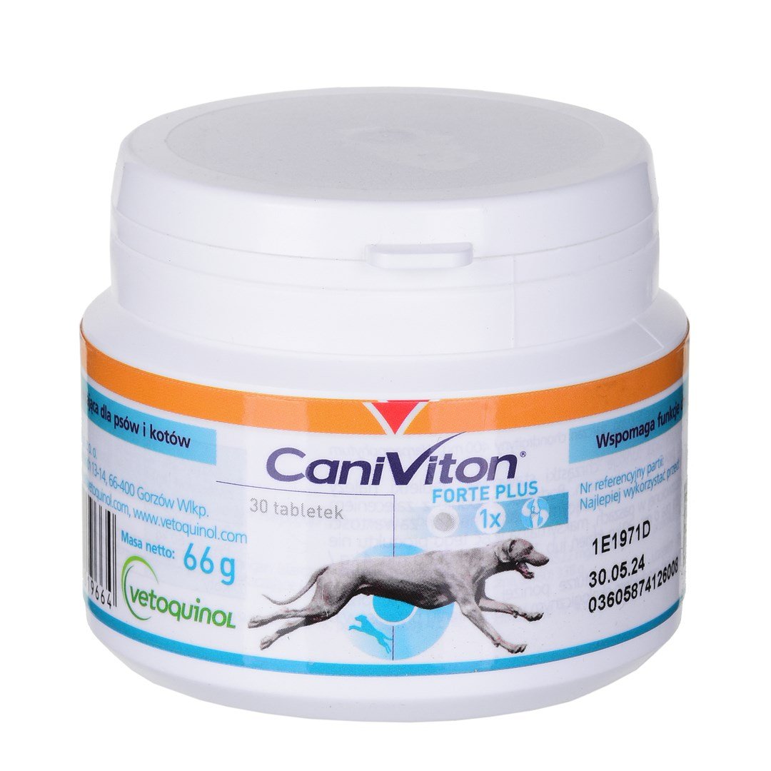 Vetoquinol Caniviton Forte Plus Tabletki 30Tab - VETOQUINOL | Sklep ...