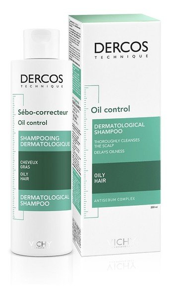 Vichy Dercos oil control shampoo szampon do włosów przetłuszczających ...