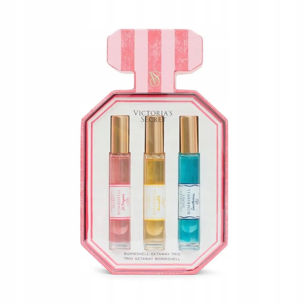 Victoria's Secret Bombshell Getaway Tropez Zestaw Podróżny 3x7ml EDP ...