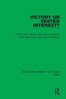 Victory or Vested Interest? - Taylor & Francis Ltd. | Książka w Empik