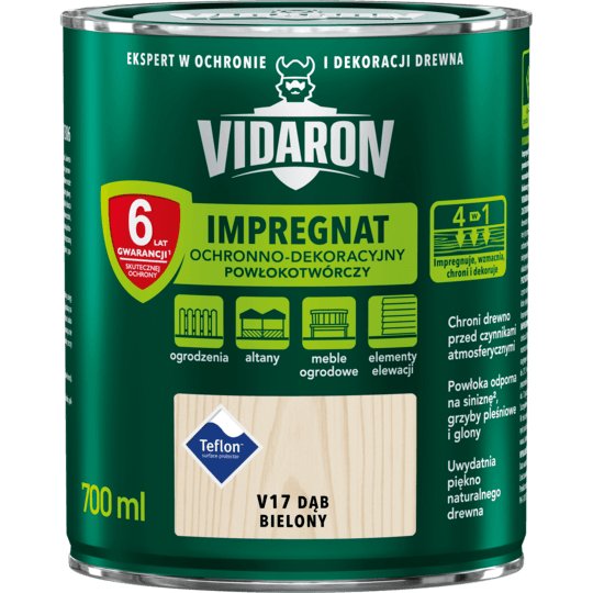 Vidaron Impr.P Dąb Bielony V17 0,7L - VIDARON | Sklep EMPIK.COM