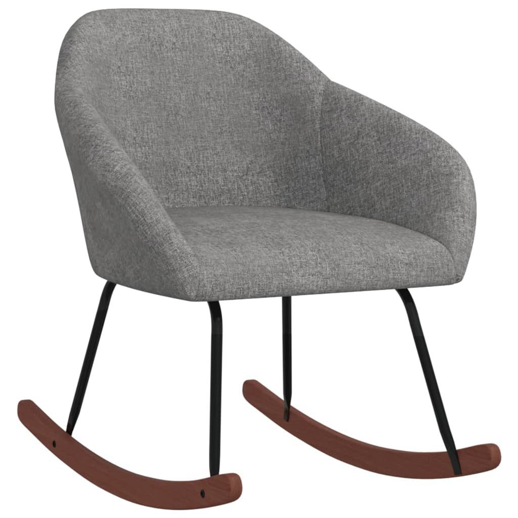 vidaXL Fotel bujany, jasnoszary, tapicerowany tkaniną! - vidaXL | Sklep ...