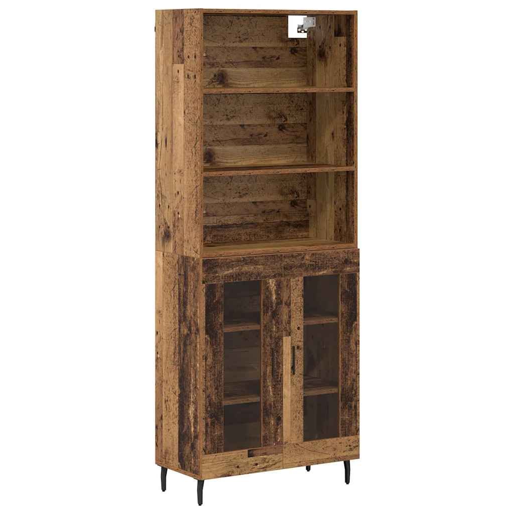 vidaXL Highboard Stare drewno 69,5 x 34 x 180 cm - vidaXL | Sklep EMPIK.COM