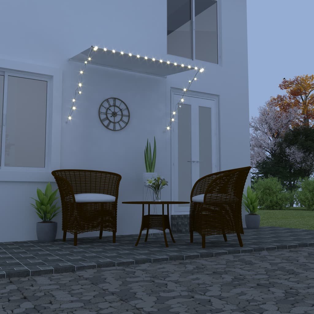 vidaXL Markiza zwijana z LED, 200 x 150 cm, kremowa - vidaXL | Sklep ...