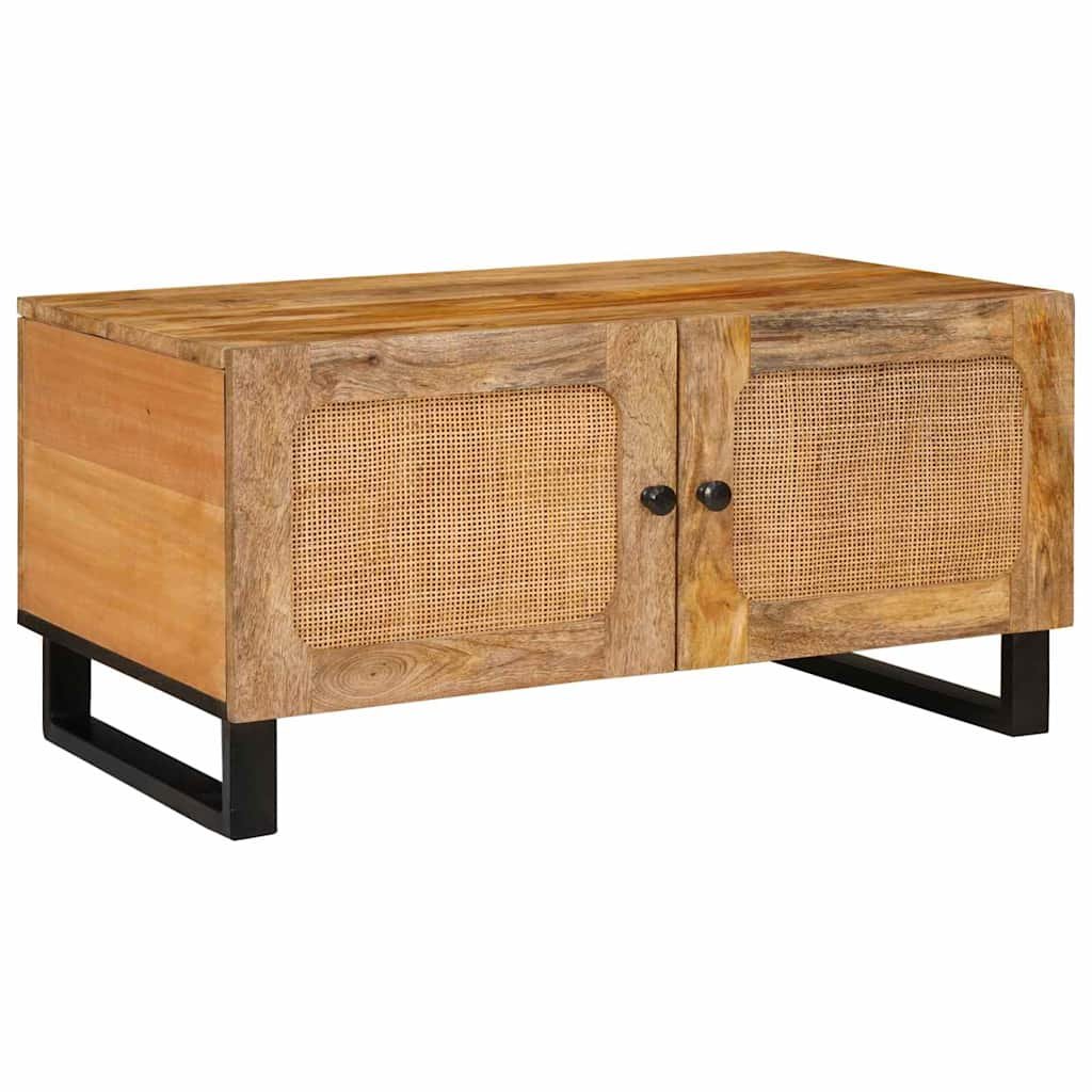 vidaXL Stolik kawowy Naturalny 80 x 50 x 40 cm Drewno z mango - vidaXL ...