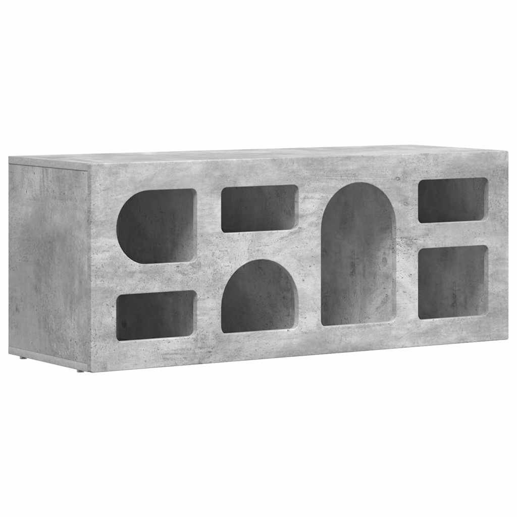 vidaXL Szafka pod telewizor Betonowy szary 100 x 35 x 40 cm - vidaXL ...