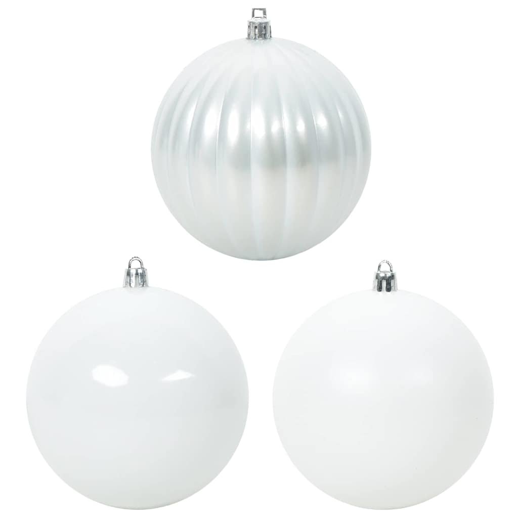 vidaXL Zestaw Bombek Choinkowych 4 pcs Biały - vidaXL | Sklep EMPIK.COM