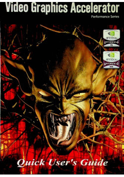 Video graphics accelerator quick users guide - Opracowanie zbiorowe | Książka w Empik
