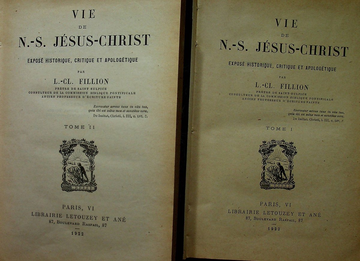 Vie de N S Jesus Christ Tom I i II 1922 r - W opisie | Książka w Empik