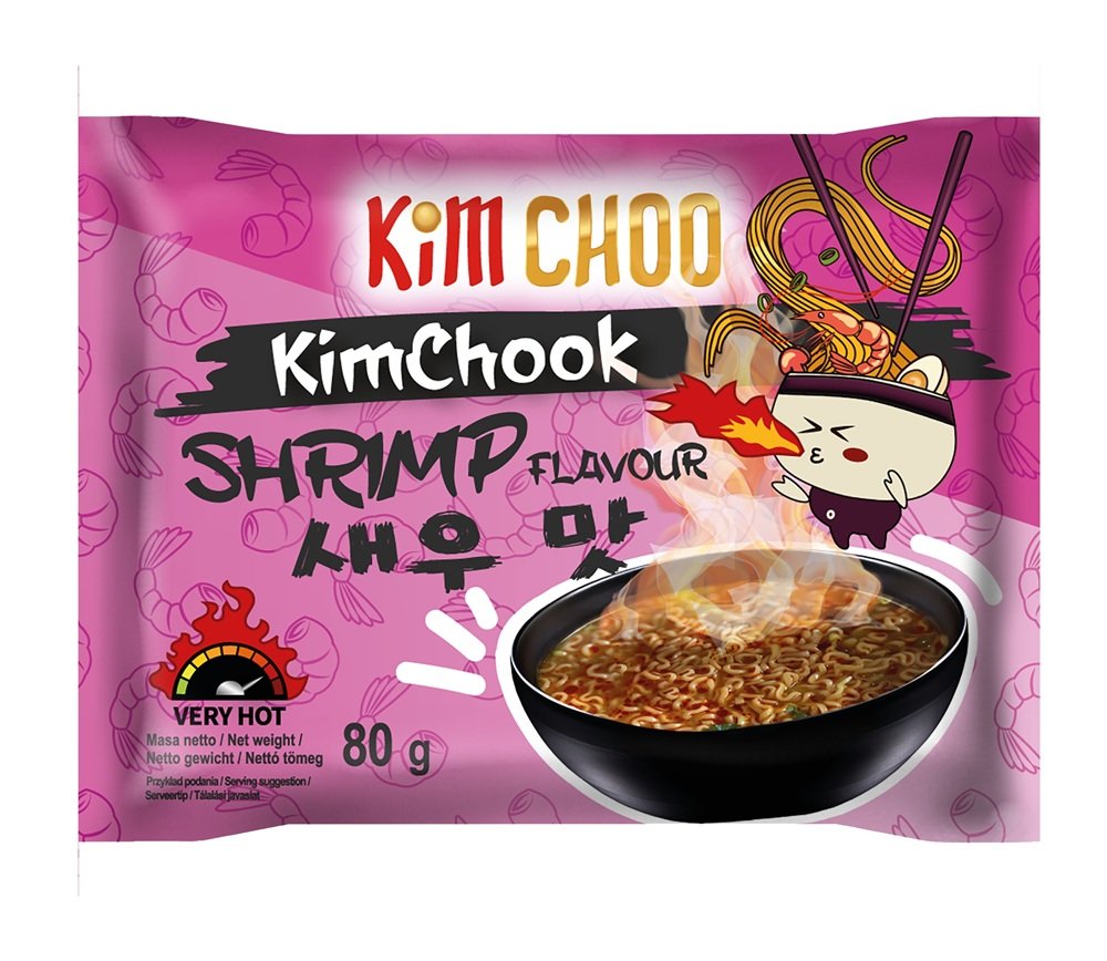 Vifon Kim Choo HOT SHRIMP zupa z nudlami o sm. krewetki i trawy ...