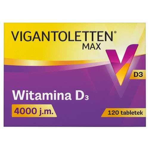 Vigantoletten Max 4000j.m., 120 tabletek | Sklep EMPIK.COM