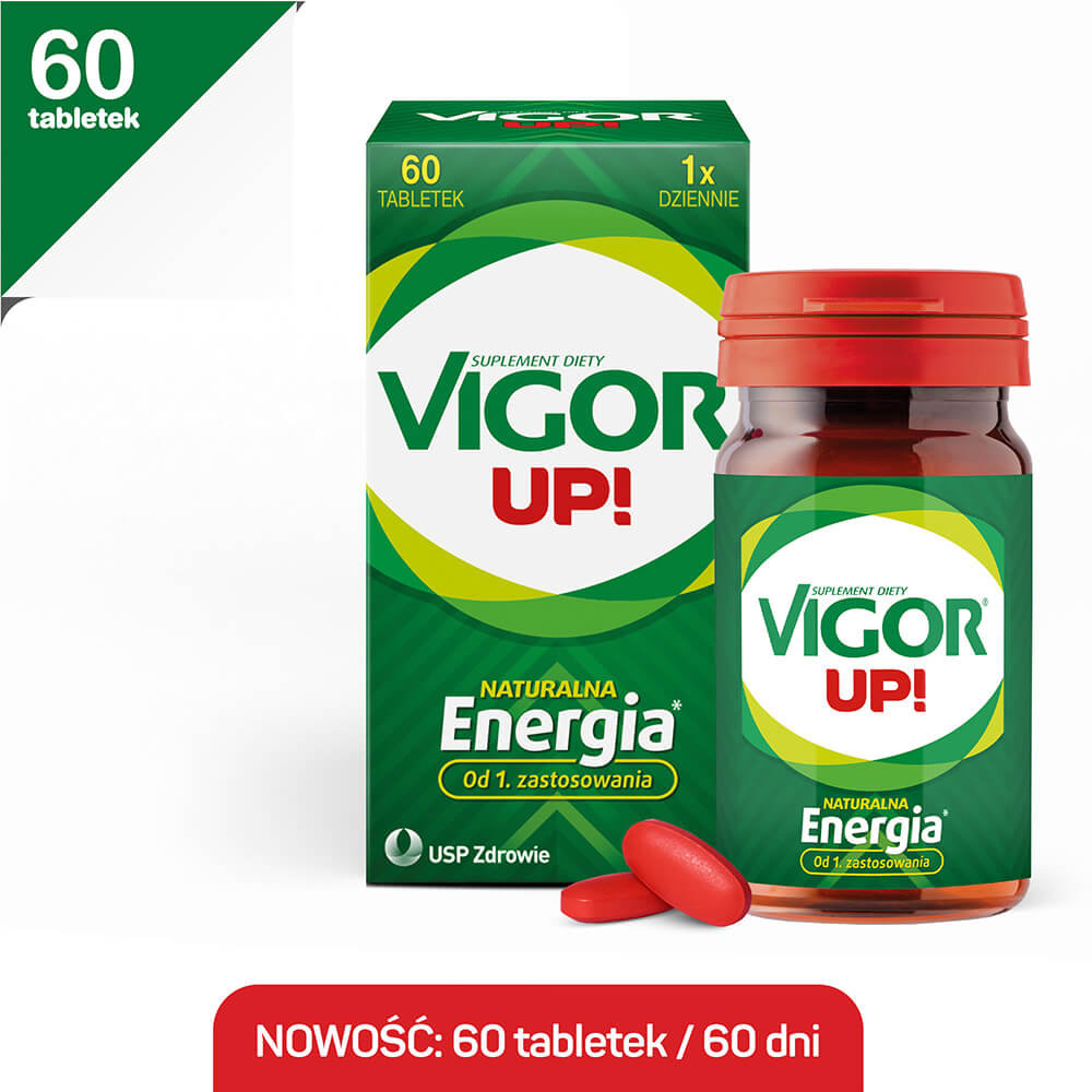 Vigor Up, Suplement Diety, 60 Tabletek | Sklep EMPIK.COM