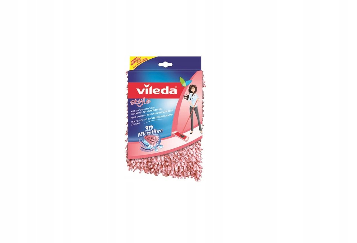 VILEDA Wkład do Mopa płaskiego 3D Chenille 3szt. - Inna marka | Sklep ...