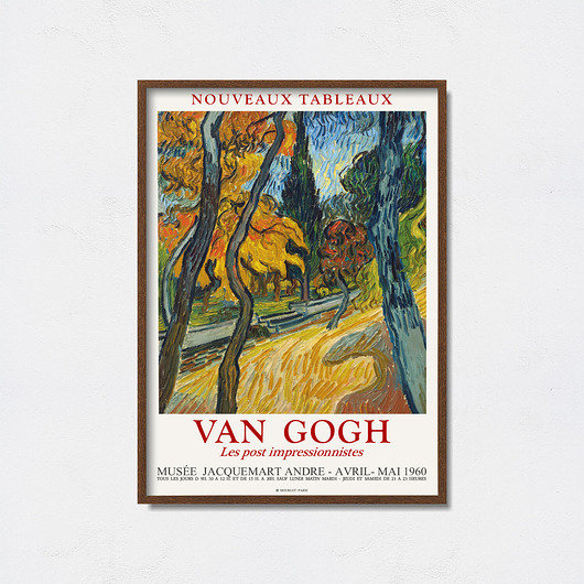 Vincent Van Gogh - Exhibition Poster - Atram | Sklep EMPIK.COM