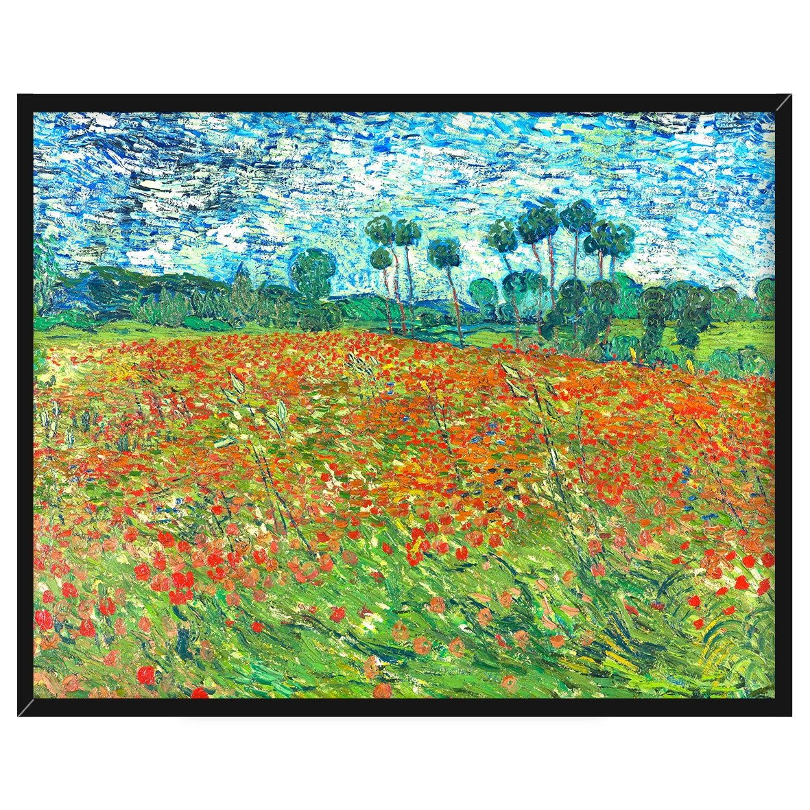 Vincent van Gogh Pole maków 40x50 - Inna marka | Sklep EMPIK.COM