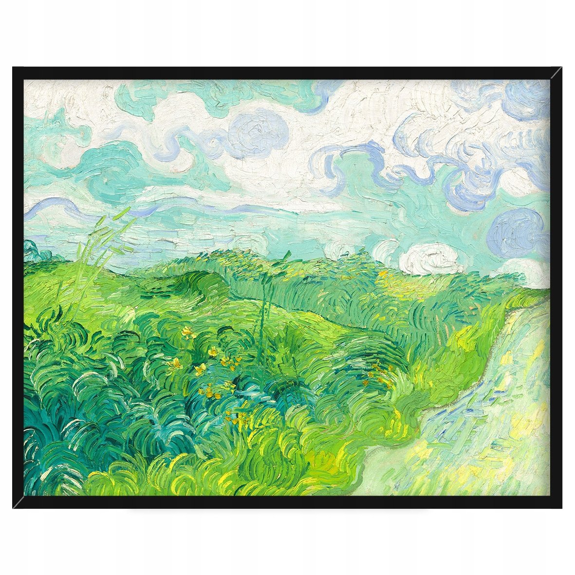 Vincent van Gogh Zielone pole pszenicy 40x50 - ANTYKWARIAT "CZUŁA JEST ...