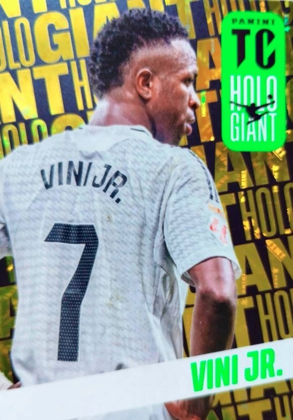 VINI JR. VINICIUS - HOLO GIANT PANINI TOP CLASS 2025 Limited Giants ...