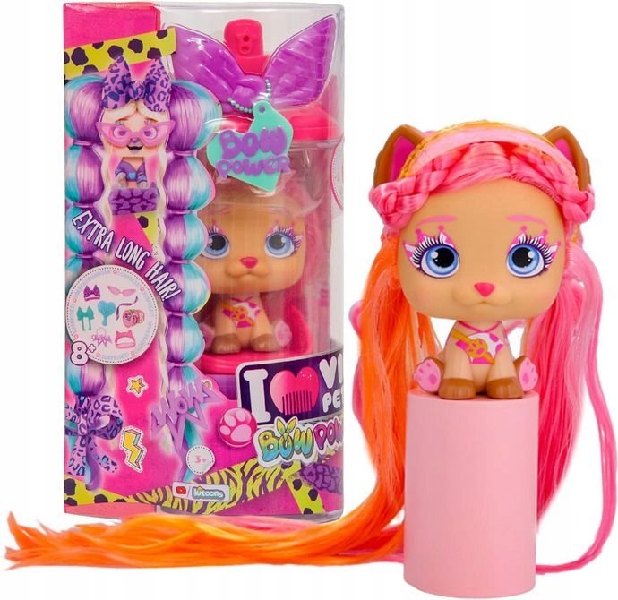 VIP PETS BOW POWER PIESEK SHIARA DO STYLIZACJI - TM Toys | Sklep EMPIK.COM