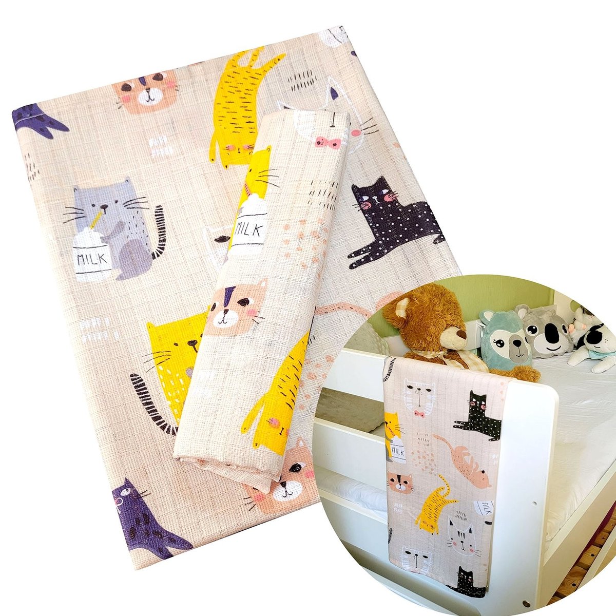 Vipro Group Pieluszka tetrowa wielorazowa 70x80 876-206 - Vipro Group | Sklep EMPIK.COM