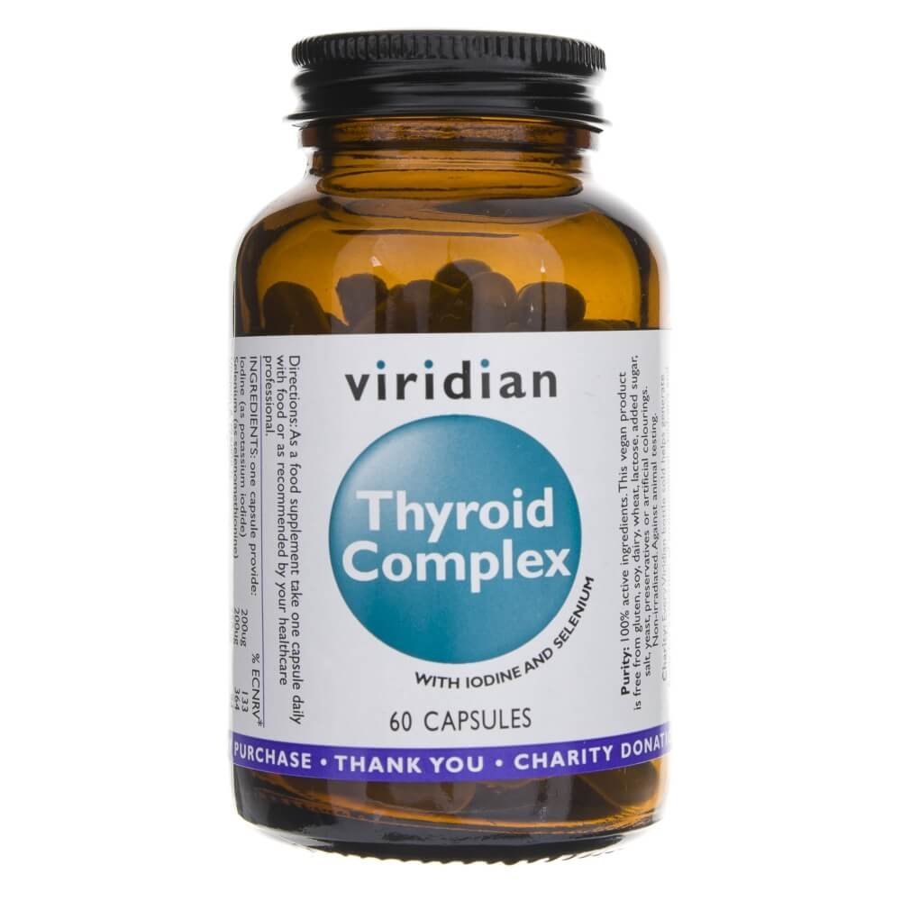 Viridian, Thyroid Complex, Suplement diety, 60 kaps. | Sklep EMPIK.COM