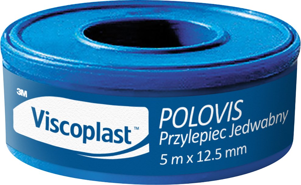 Viscoplast Polovis Przylepiec Jedwabny 5Mx12,5Mm | Sklep EMPIK.COM
