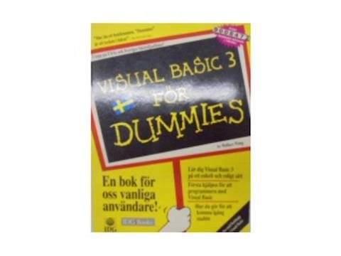Visual Basic 3 fot Dummies - Vinny Flynn | Książka w Empik