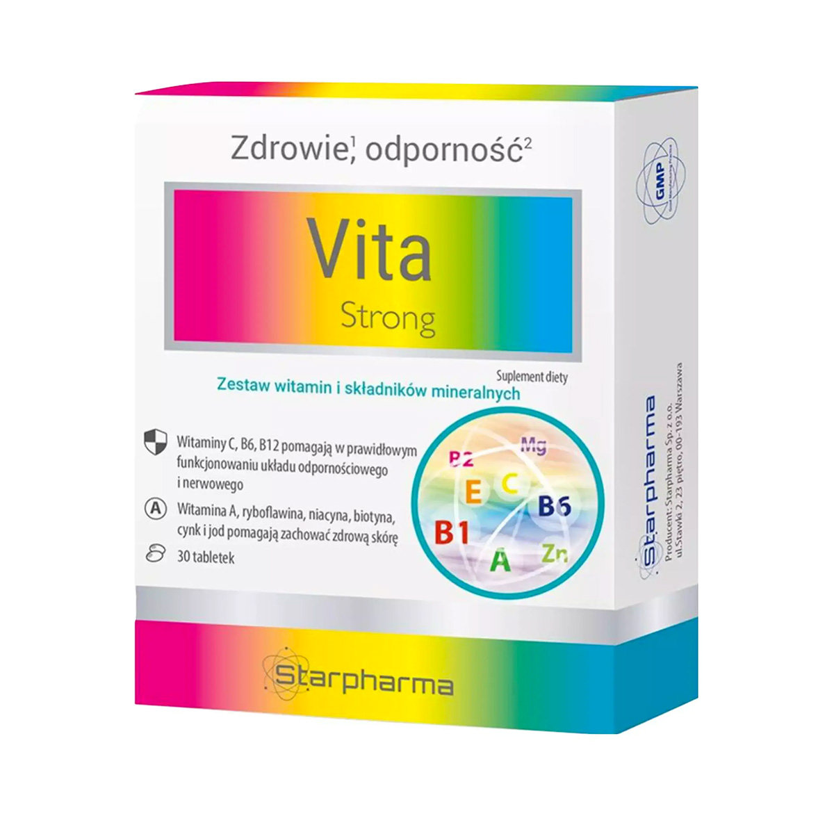 Vita Strong, Suplement diety, 30 tab. | Sklep EMPIK.COM