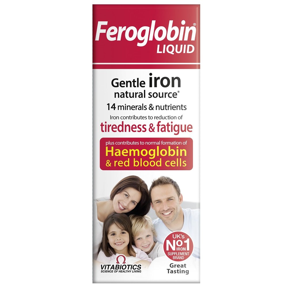 Vitabiotics, Feroglobin Liquid feroglobina w płynie suplement diety ...