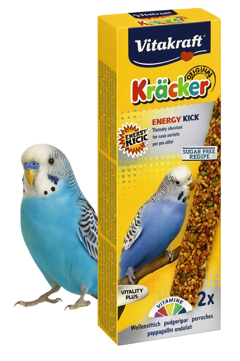 VITAKRAFT KRÄCKER ENERGY dla papug falistych - 2 szt. | Naturalna ...