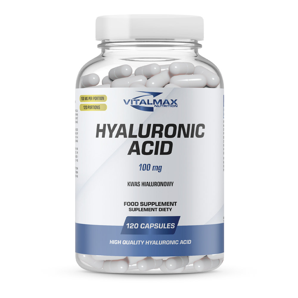 Vitalmax Hyaluronic Acid 100Mg 120Kaps Kwas Hialuronowy Na Stawy ...