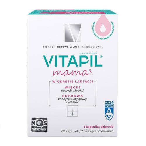 Vitapil Mama, Tab., Mocne Lśniące Włosy, 60 szt. | Sklep EMPIK.COM