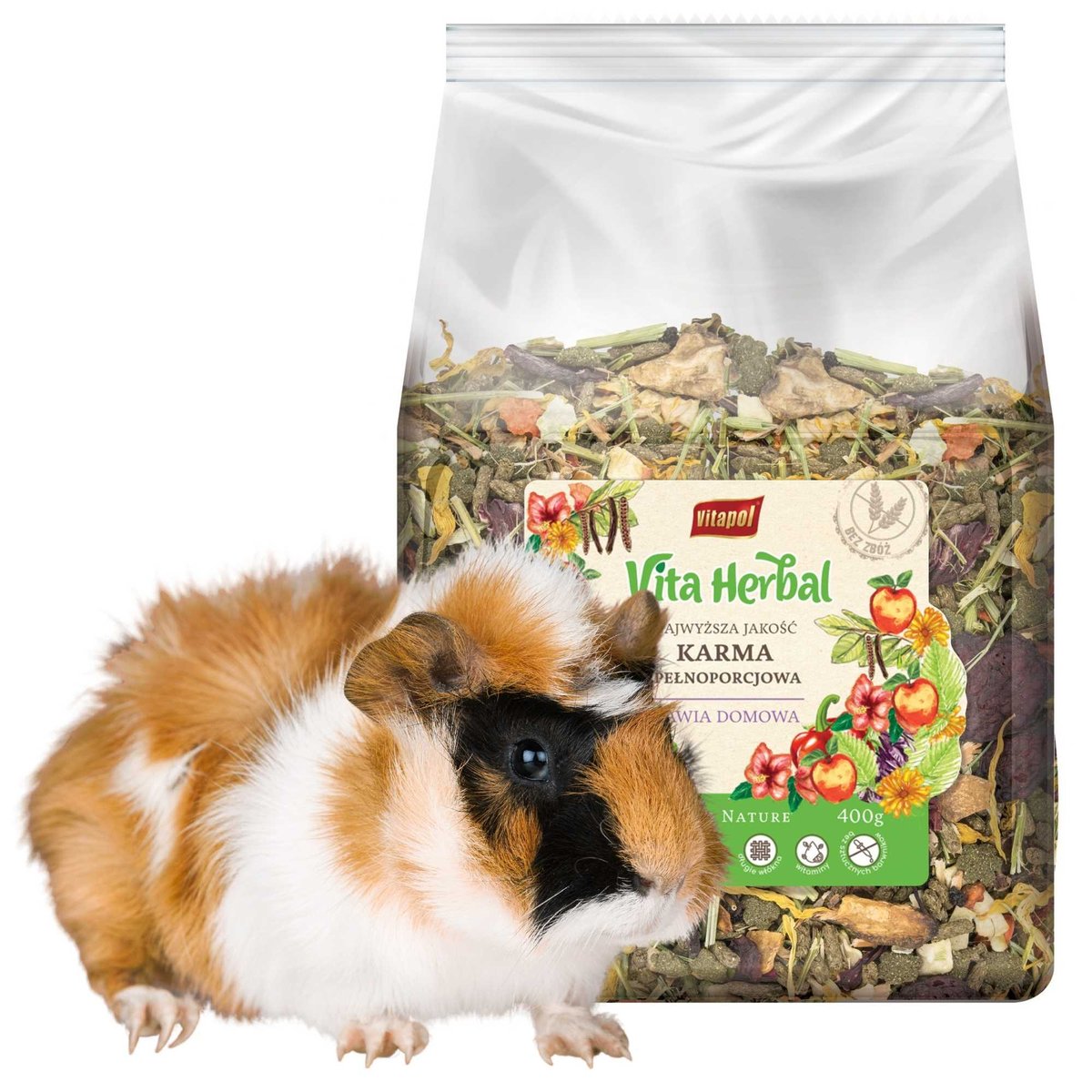 Vitapol karma świnka morska Vita Herbal 400g - Vitapol | Sklep EMPIK.COM