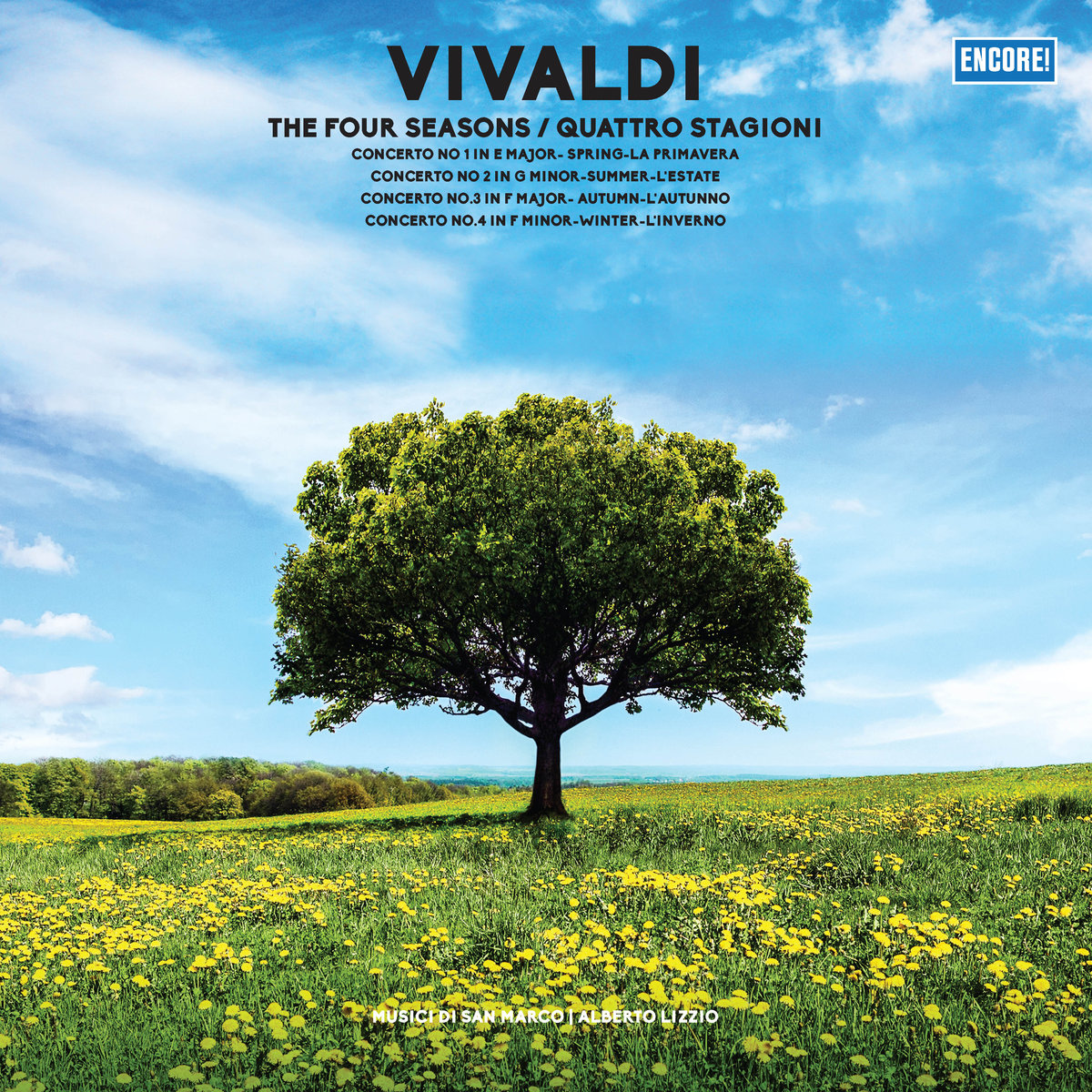 Vivaldi: The Four Seasons, płyta winylowa - Various Artists | Muzyka ...