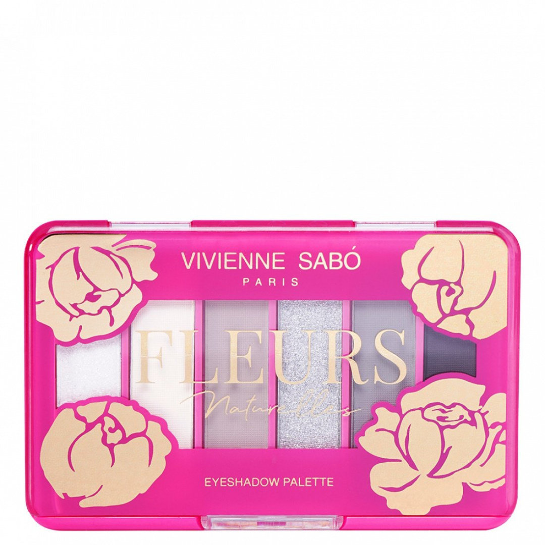 Vivienne Sabó, Fleurs Naturelles Eyeshadow Palette No.04 Pivoinee (5 G) | Sklep EMPIK.COM