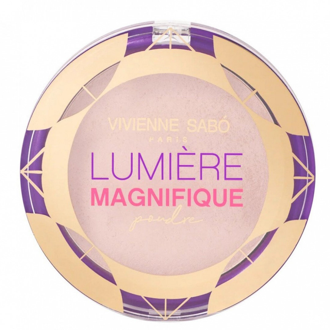 Vivienne Sabó, Shining Powder Lumiere Magnifique No.02 Beige (6 G) | Sklep EMPIK.COM