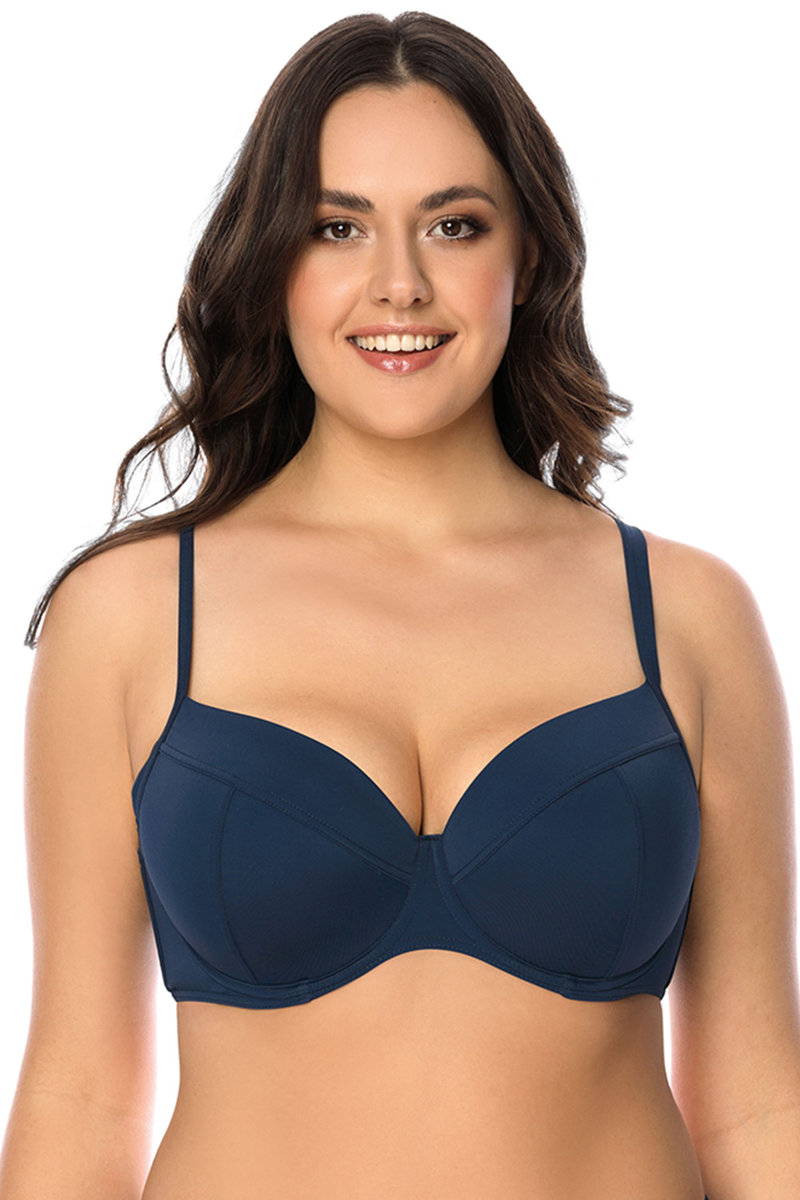 Vivisence 3214 granatowy 75D Kostium kąpielowy biustonosz usztywniany - Vivisence | Moda Sklep ...