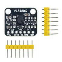 VL6180X czujnik odległości i światła otoczenia I2C - Jomardyan | Sklep ...