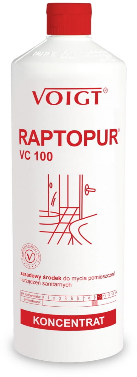 Voigt Raptopur Vc 100 Płyn Do Mycia Łazienek 1 L - Voigt | Sklep EMPIK.COM