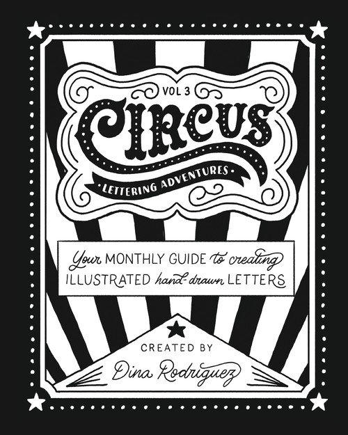 Vol 3 Circus Lettering Adventures - Rodriguez Dina | Książka w Empik