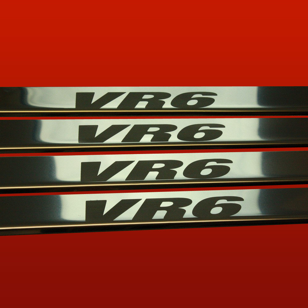 VOLKSWAGEN PASSAT B4 Nakładki progowe VR6 304 Wykończenie połysk ze ...