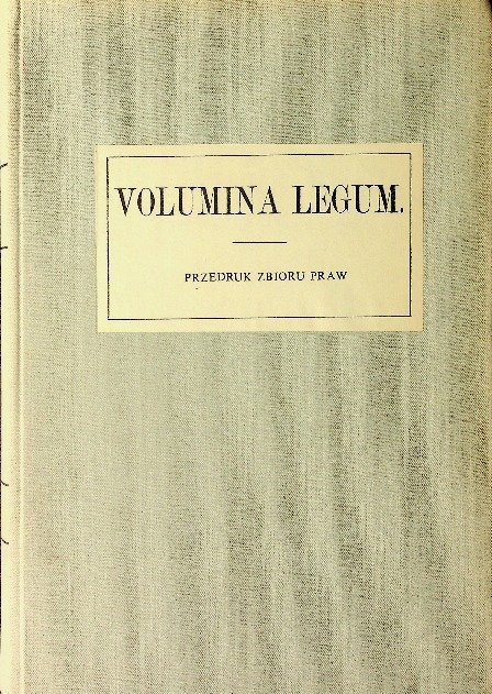 Volumina legum Tom II - W opisie | Książka w Empik