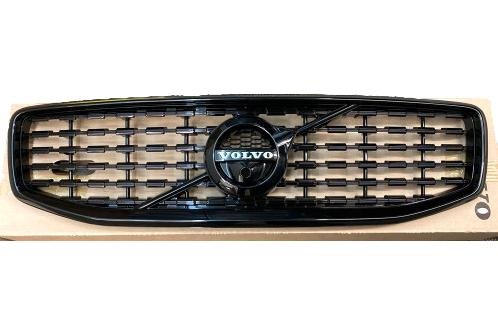VOLVO S60 III grill atrapa przednia czarna BLACK EDITION OE - Volvo ...