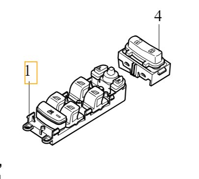 VOLVO S80 V70 XC70 centralka sterowania szybami OE - Inna marka ...