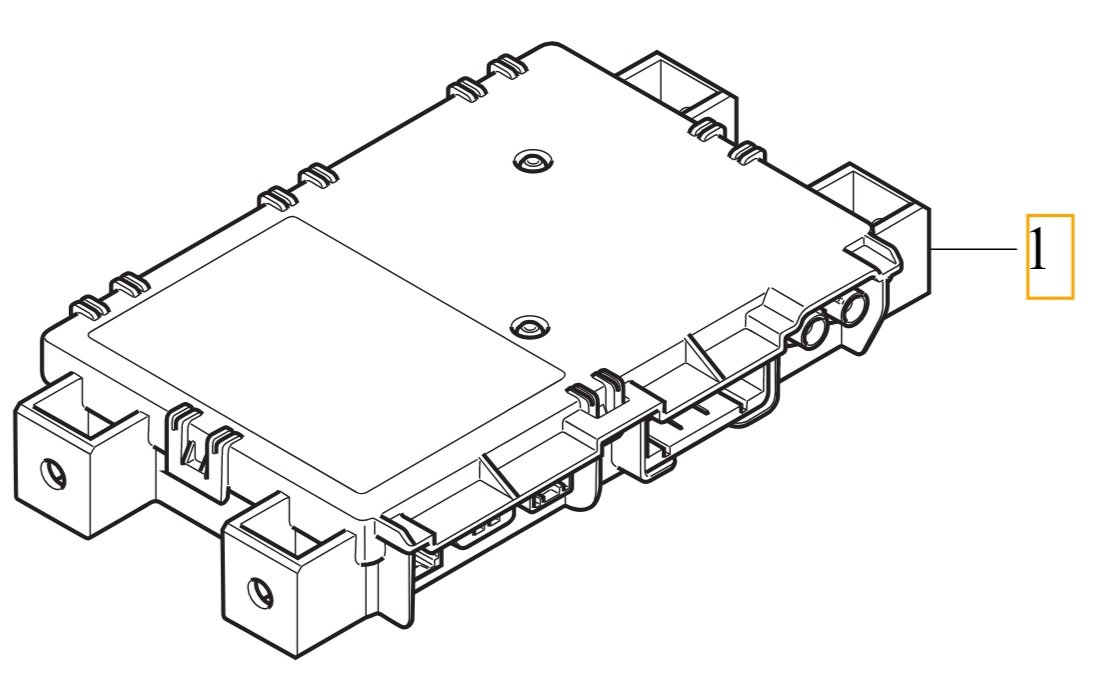 VOLVO XC40 C40 modul komputer sterownik VCM 36010611 - Volvo OE ...