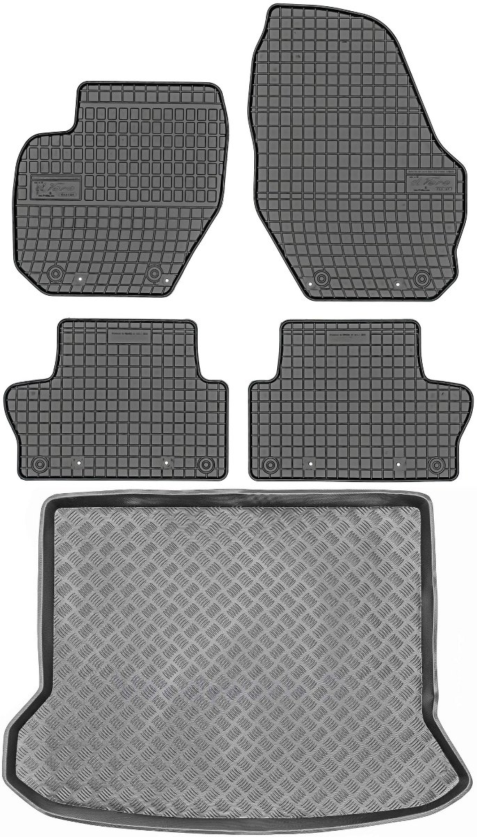 Volvo XC60 I SUV od 2008-2017r. Bagażnik MIX-PLAST 31012 + Dywaniki ...