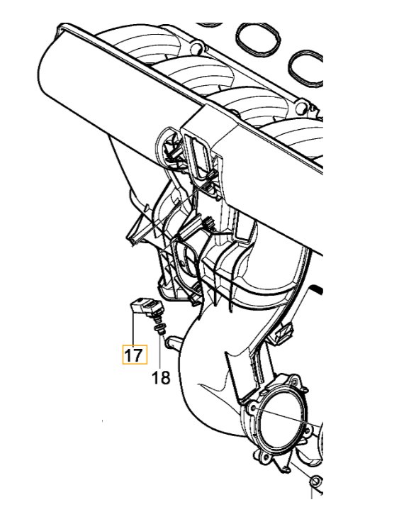 VOLVO XC90 S80 V70 XC60 XC70 czujnik cisnienia MAP sensor OE - Inna ...