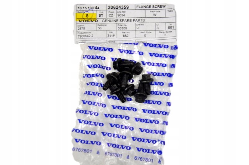 VOLVO XC90 XC60 II sruba zawiasu maski M6x10 OE 30624359 - Inna marka ...