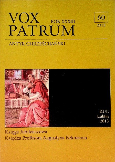 Vox patrum Antyk chrześcijański - Opracowanie zbiorowe | Książka w Empik