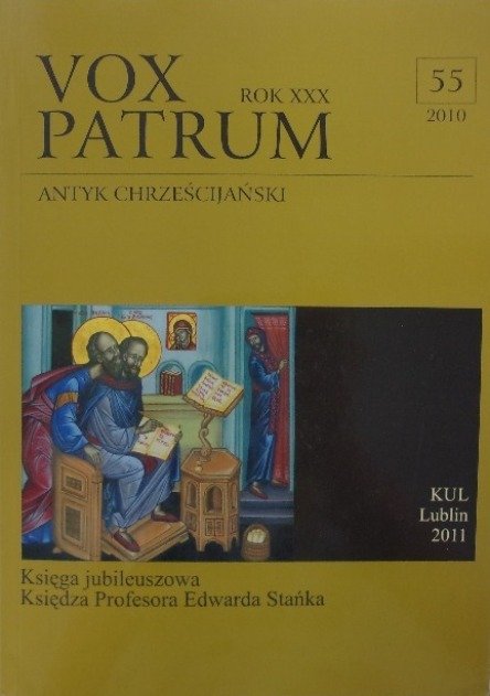 Vox patrum rok XXX Nr 55 - W opisie | Książka w Empik