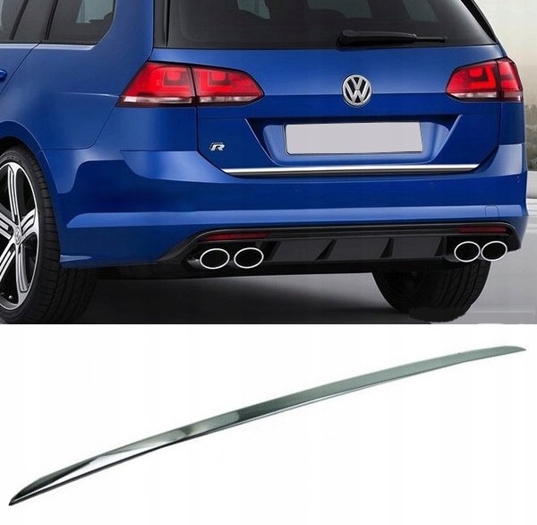 VW GOLF VII 7 Kombi Listwa CHROM Chromowana Klape - Martig ...